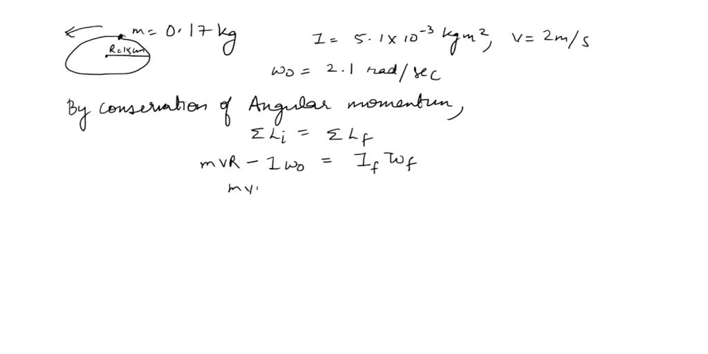 SOLVED: Texas cockroach of mass 0.17 kg runs counterclockwise around the rim of lazy Susan (a ...