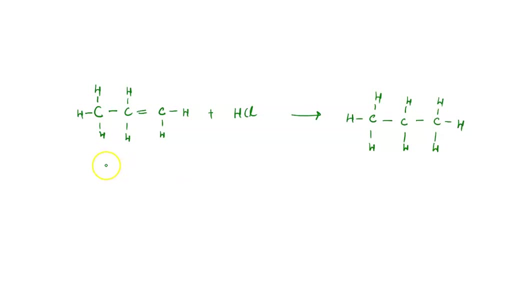 SOLVED: The solvent 2-chloropropane can be made when chemists react ...