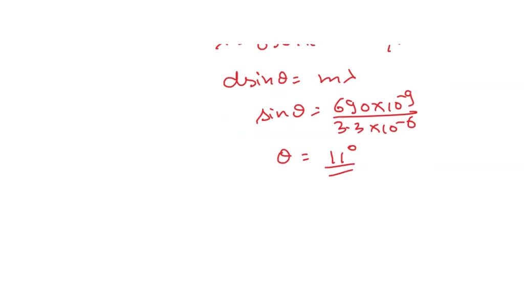 SOLVED: 14 diffraction grating has 300 lines per mm. If light of ...