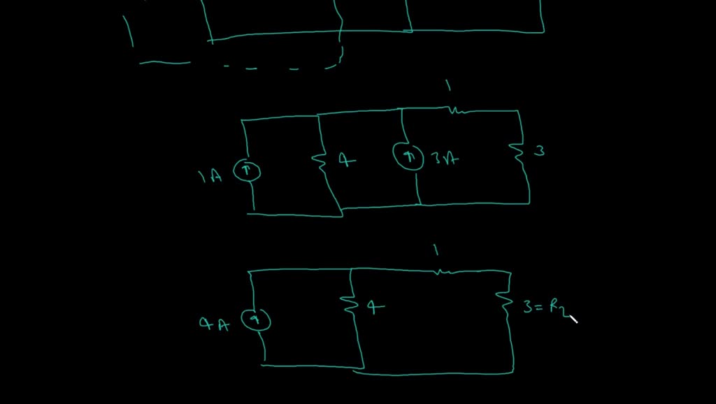 SOLVED: 2; Use Source transformation Technique to find the current flowing through the load ...