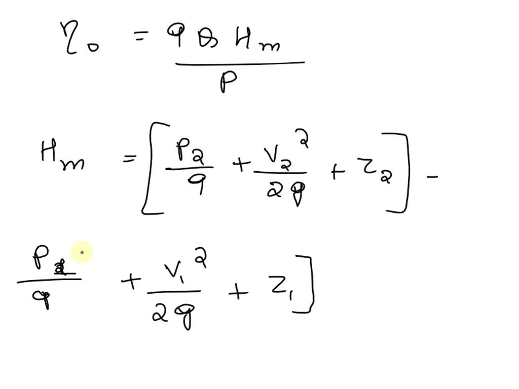 SOLVED: The diameters of the impeller of a centrifugal pump are 20 cm ...
