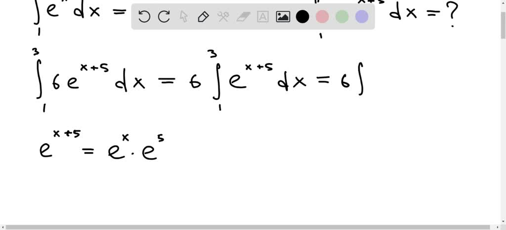 SOLVED: Tutorial Exercise Evaluate the integral: xe9x" dx Step The Exponential Formula for ...