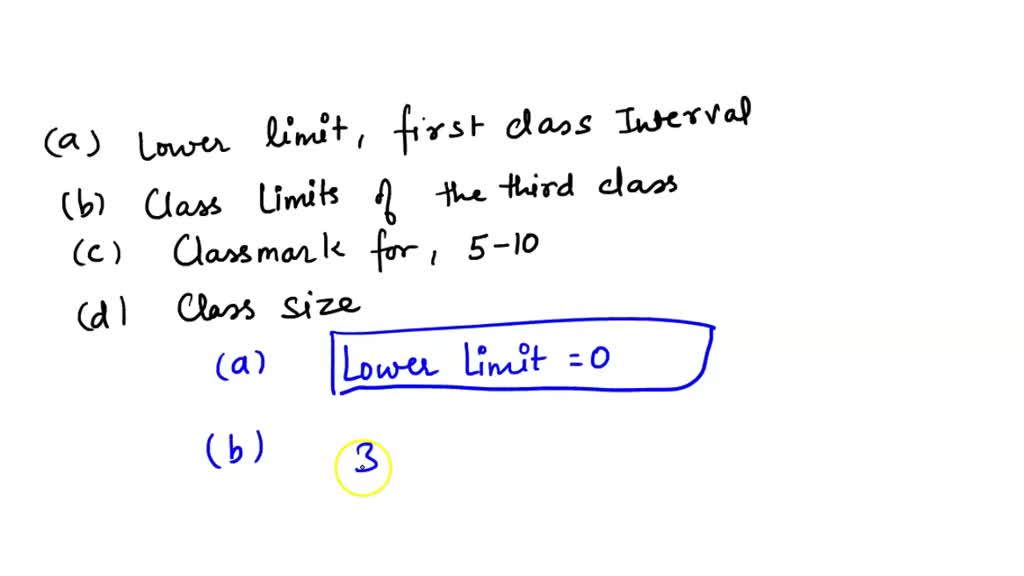SOLVED: The following is the distribution for the age of the students in a school: Age 5-10 10 ...