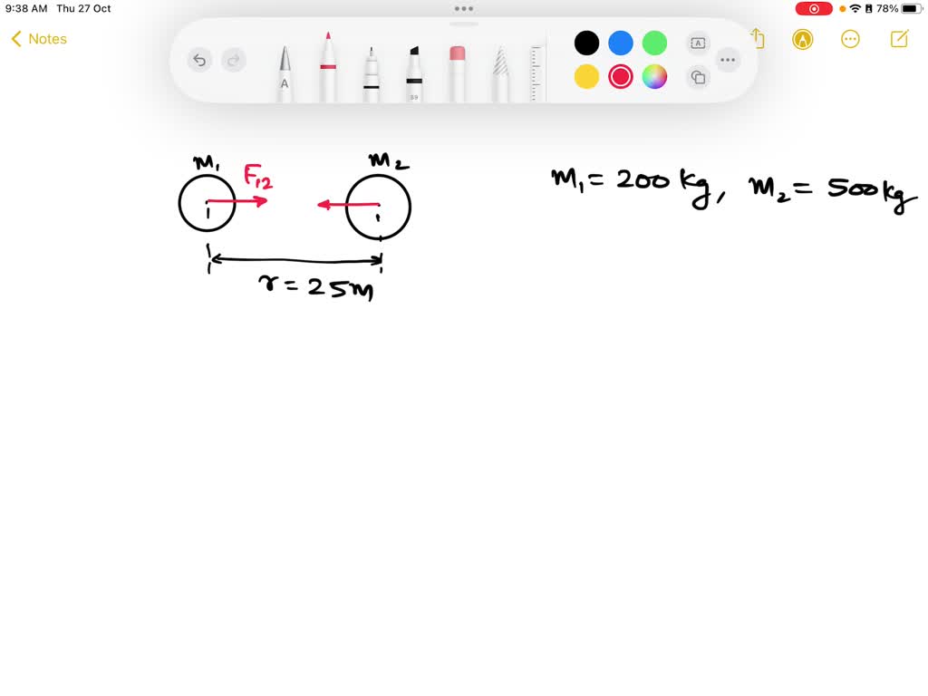 SOLVED: Two spherical objects have masses of 200 kg and 500 kg. Their ... SOLVED: Two spherical objects have masses of 200 kg and 500 kg. Their ...