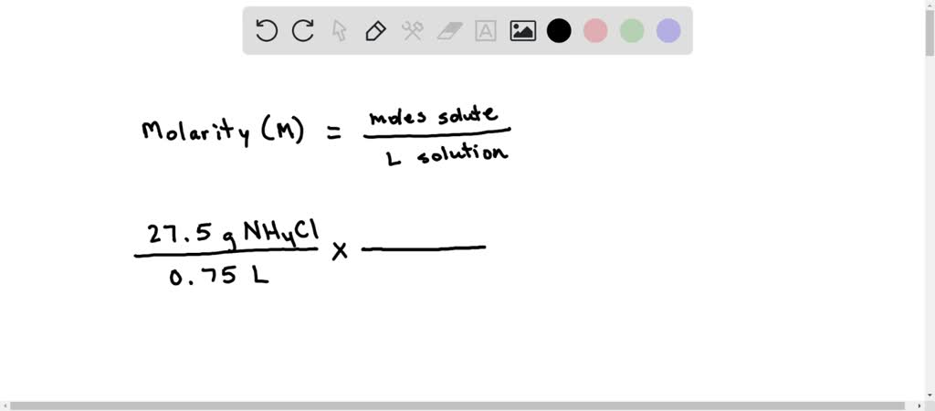 A 2.0-liter aqueous solution contains a total of 3.0 moles of dissolved NH4Cl at 25°C and ...