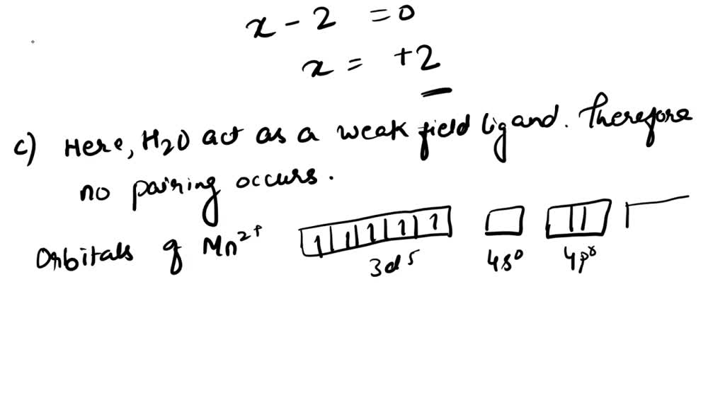 SOLVED: Consider the coordination compound [Mn(H2O)6](NO3)2 (a) Give ...