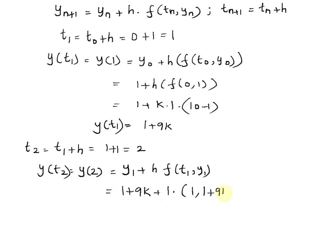 SOLVED: Consider the differential equation dy/dx = ky(10-y), where y = f(x) is the particular ...