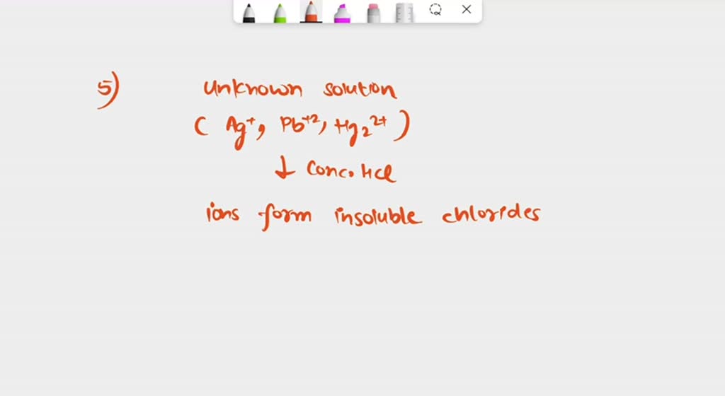 SOLVED: Part B. Please Help Me Two clear, colorless solutions are mixed ...