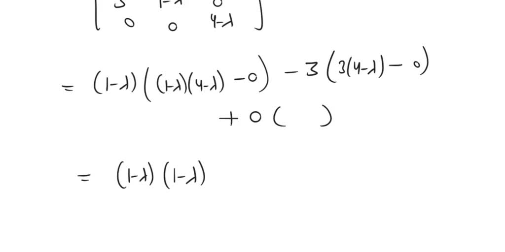 Solved Texts Consider The Matrix A A Find The Eigenvalues Of A B Find The Eigenvectors