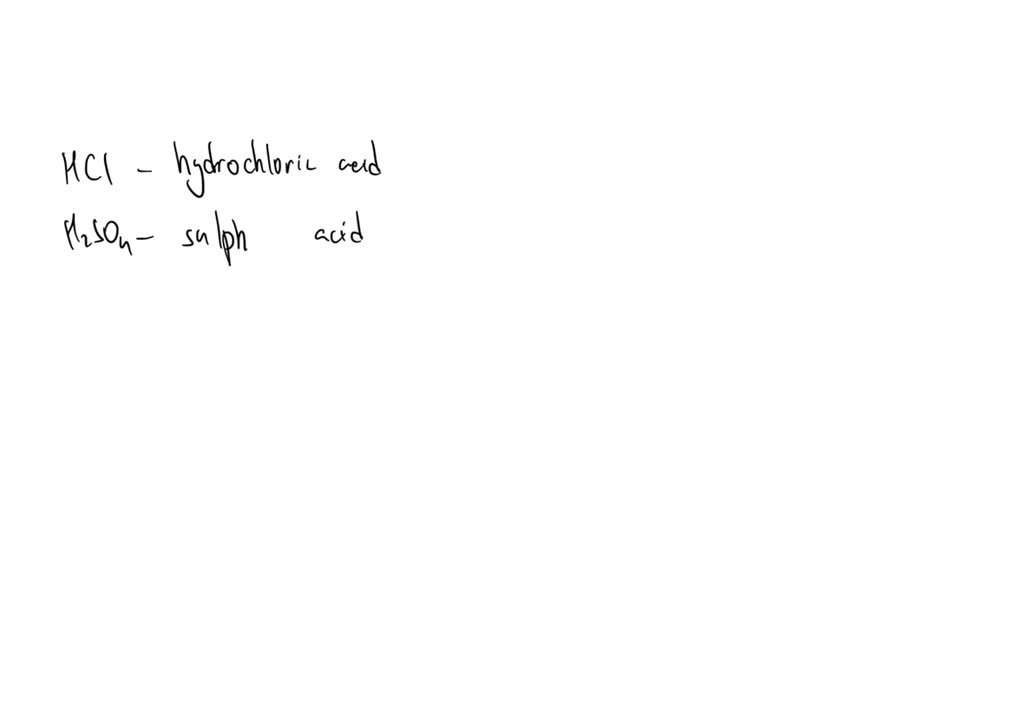SOLVED: The compounds with the formulas shown below are acids Match the ... SOLVED: The compounds with the formulas shown below are acids Match the ...