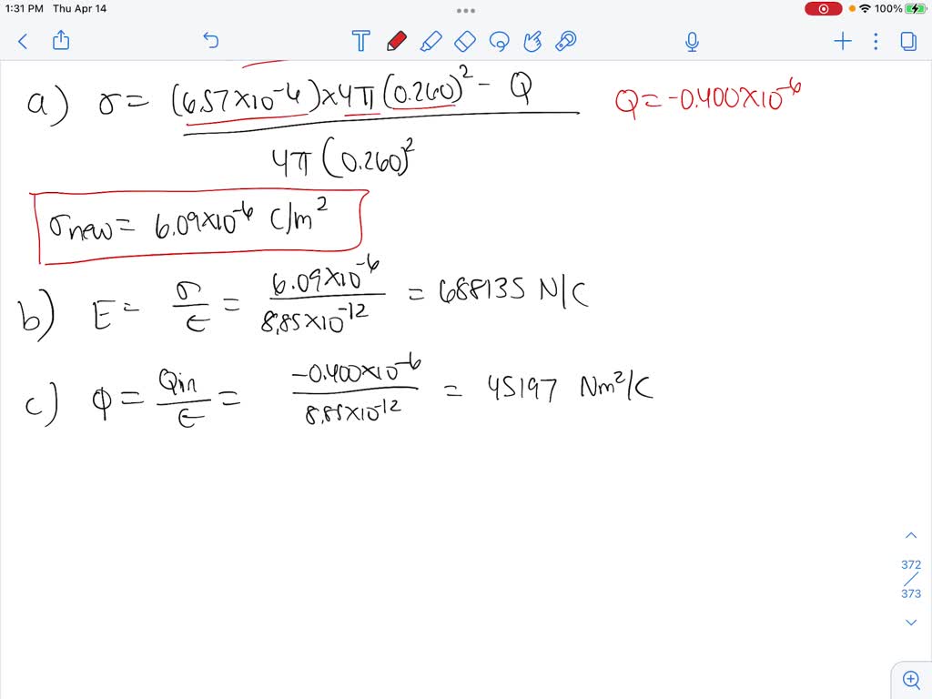 Solved A Uniform Charge Density Of 547 Nc M Is Distributed Throughout