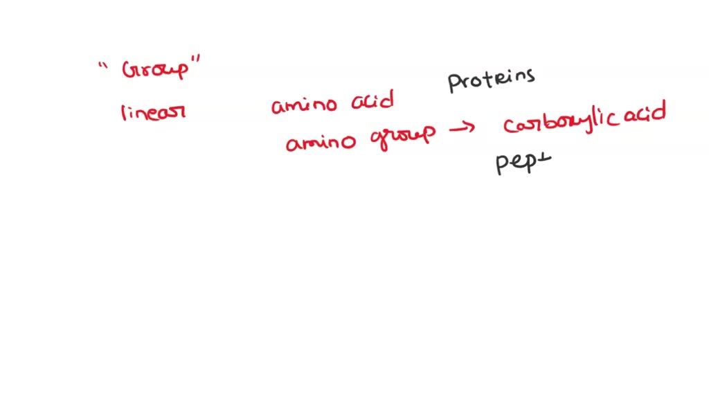 SOLVED: which general class of amino acid side chains (R-groups) are ...
