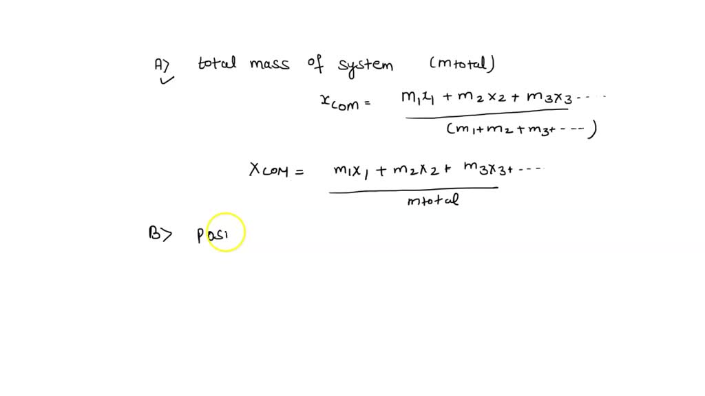 SOLVED: A system consists of several particles located in the xy plane. The location of the ...