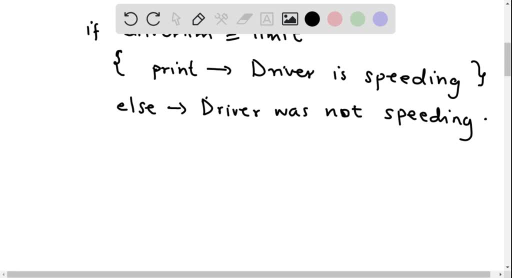 Write an algorithm that accept the distance and speed values for a ...