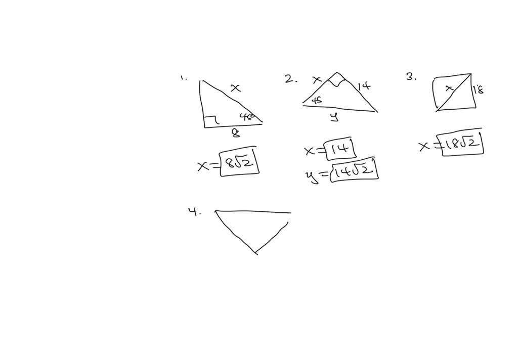 SOLVED: Trigonometry Prerequisite: Special Right Triangles Special ... SOLVED: Trigonometry Prerequisite: Special Right Triangles Special ...