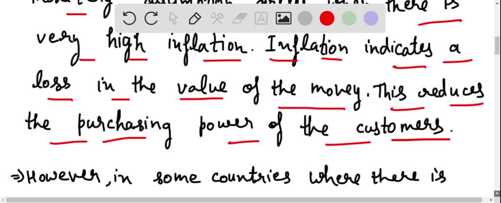 SOLVED: The accounting principle that assumes that inflation will not ...