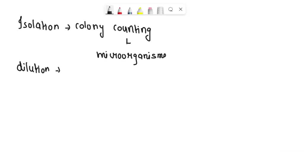 SOLVED: Solution Methods - Quantification by Colony Counting Introduction: Laboratory Situation ...