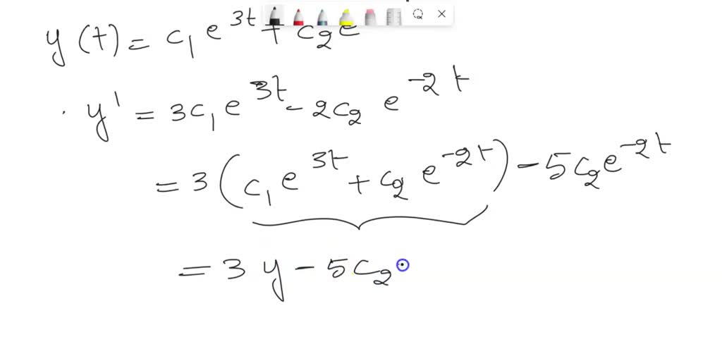 Find a differential equation for each general solution. Find a differential equation whose ...