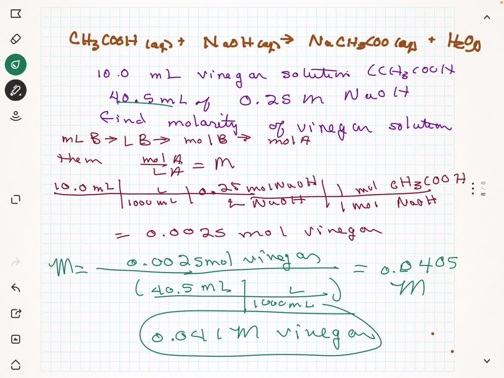 SOLVED: Texts: 1. Neutralization Reaction: NaOH + HCHO → NaCHO + H2O To standardize a 20.0 mL ...