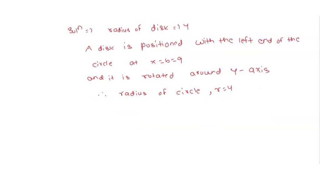 SOLVED: Use the theorem of Pappus to find the volume of a torus ...