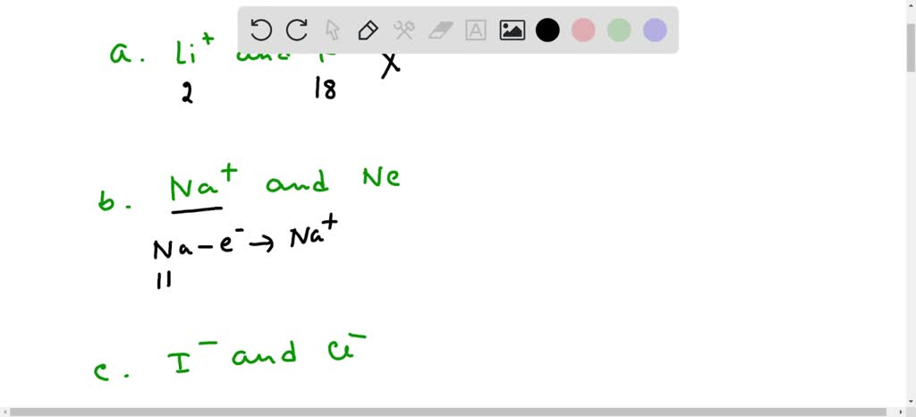 SOLVED: Which of the following choices is incorrect Na+, Al3+, F-, O2 ...