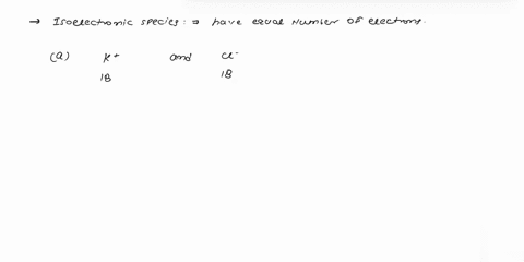 14. Which of these pairs consists of isoelectronic...