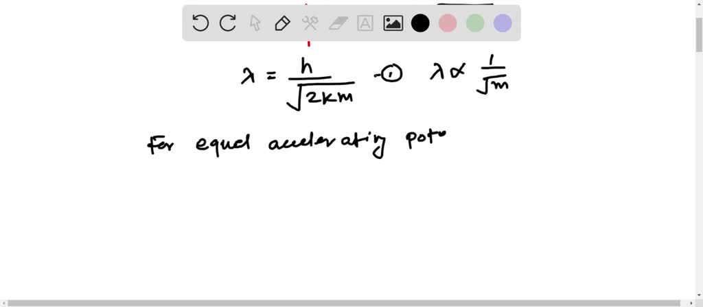 Solved An Electron And A Proton Are Accelerated From Rest Through The