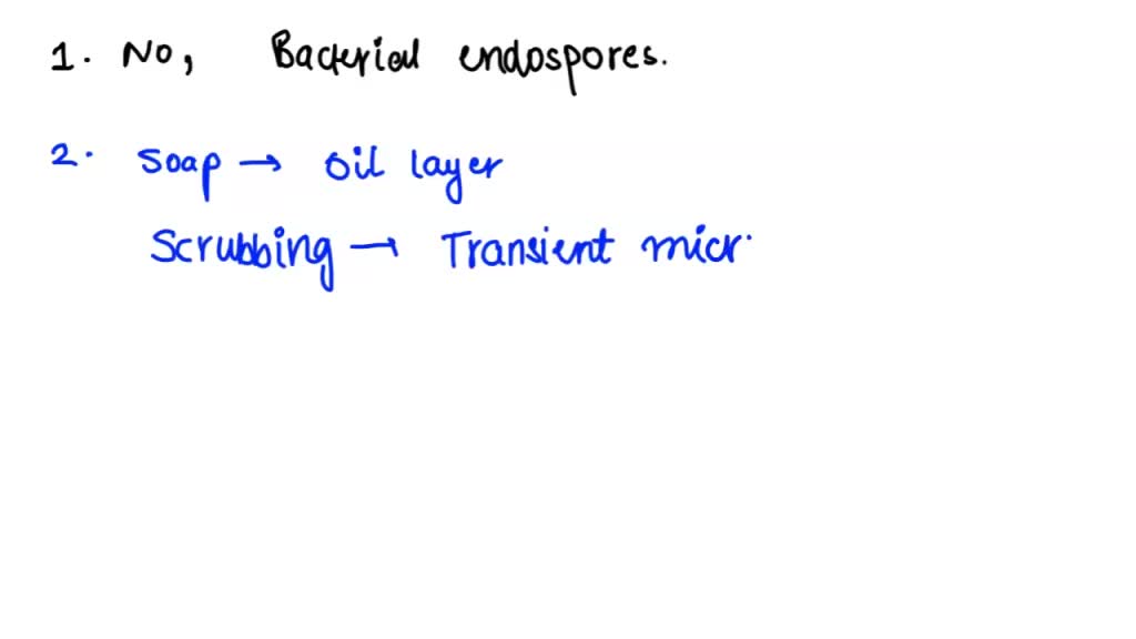 SOLVED: Resident: permanent residents of the body and are not easily ...