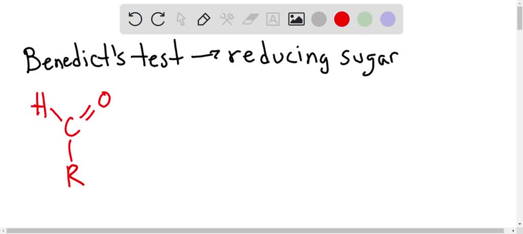 Draw glucose and write the equation for the reaction with Benedict's ...