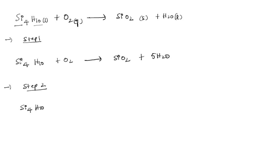 SOLVED: Balance the chemical equation below using the smallest possible ...