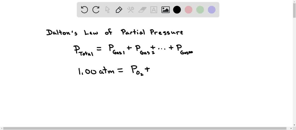 SOLVED: A gas mixture containing oxygen, nitrogen, and neon exerts a total pressure of 1.00 atm ...
