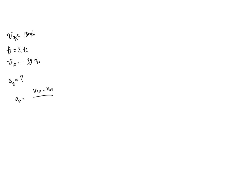 SOLVED: At a certain time particle had speed of 18 m/s in the positive ...