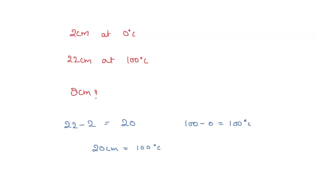 SOLVED: The length of Mercury thread in a liquid in glass thermometer ...