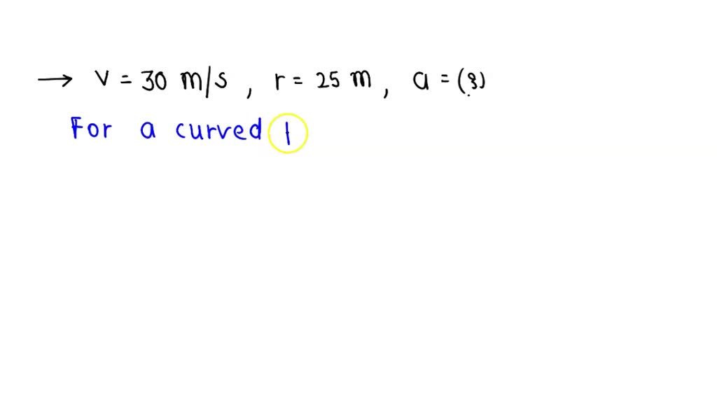 SOLVED: A road is provided with a horizontal circular curve having ...