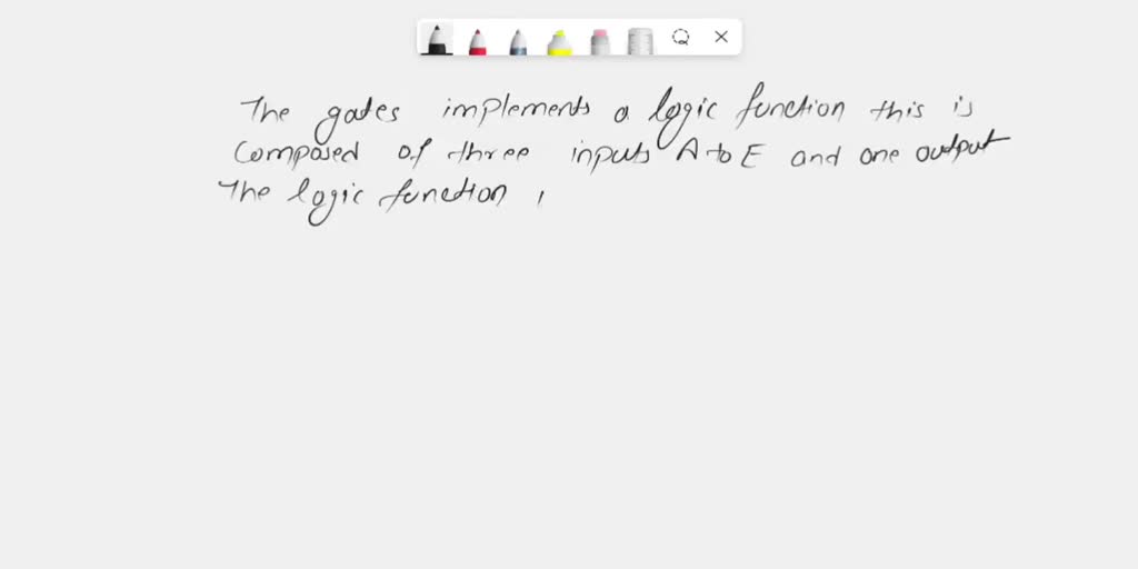Solved Problem 784 A What Is The Logic Function Implemented By The Gate In Fig P784 B