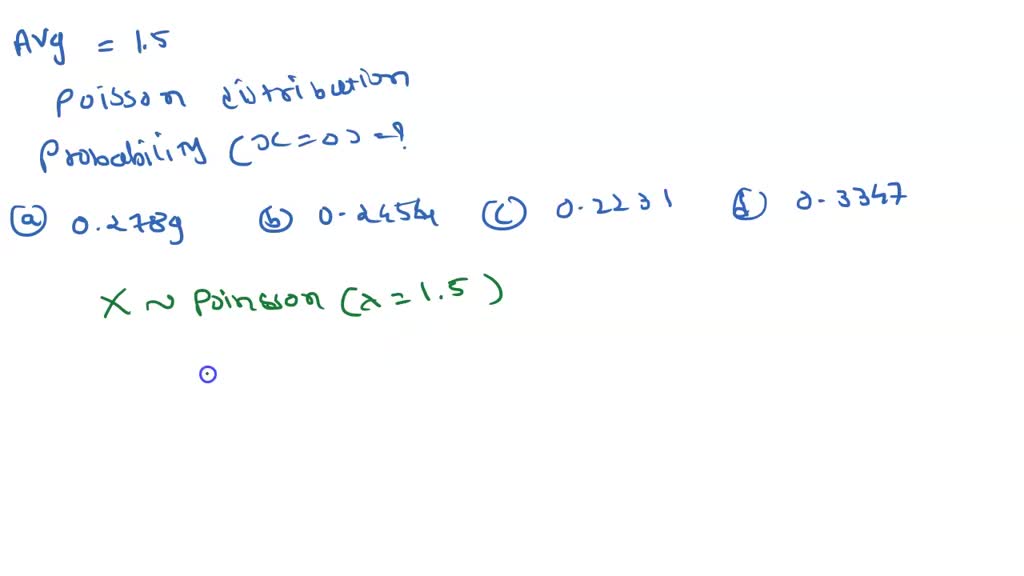 SOLVED: QUESTION 3 A computer salesman averages 1 sales per week. Use ...