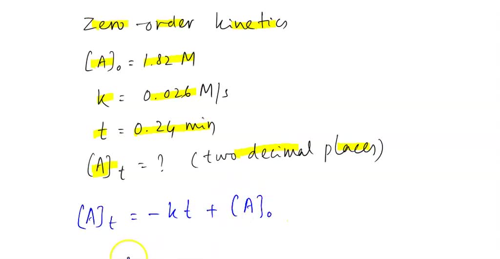 SOLVED: The following enzyme-catalyzed reaction follows zero-order ...