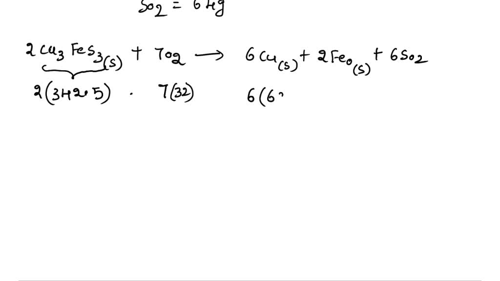 SOLVED: Bornite (Cu5FeS4) is a copper ore used in the production of ...