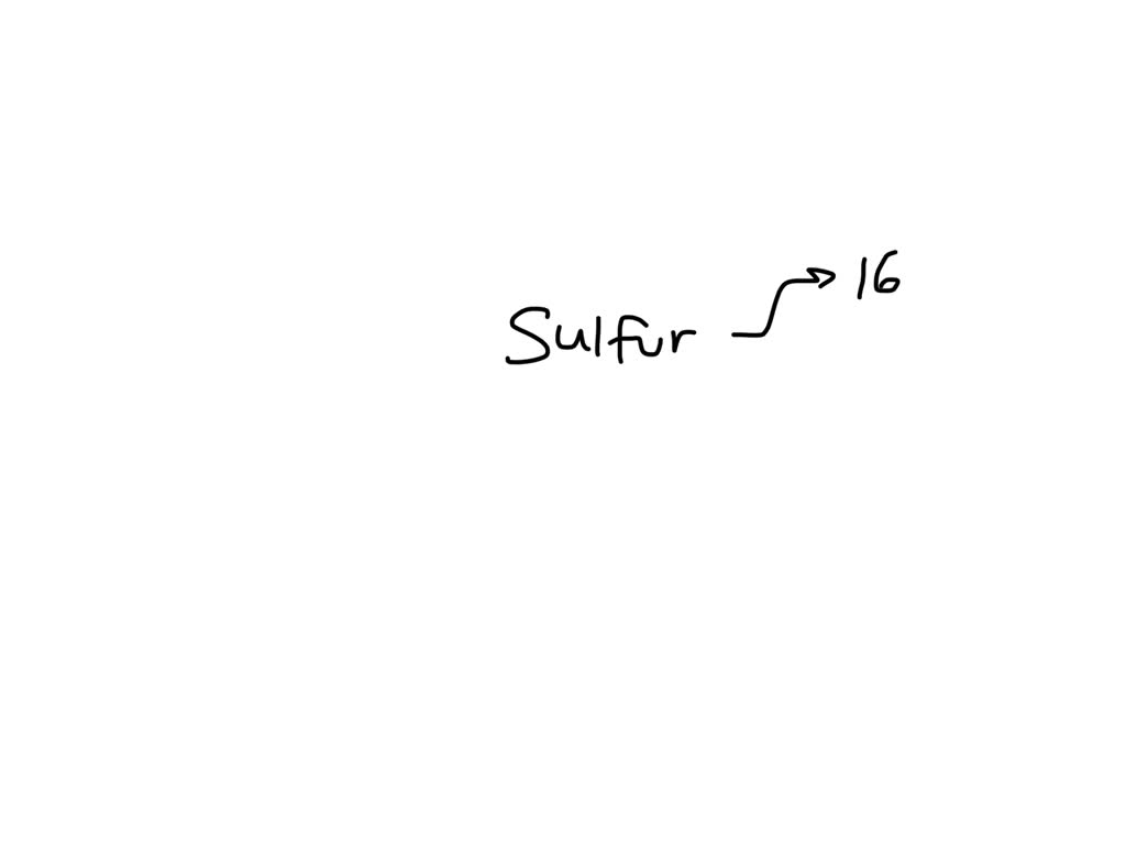 Solved What Is The Correct Electron Configuration Of A Sulfur Ion