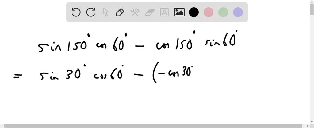 SOLVED: Use the special triangles to determine the exact value of ...