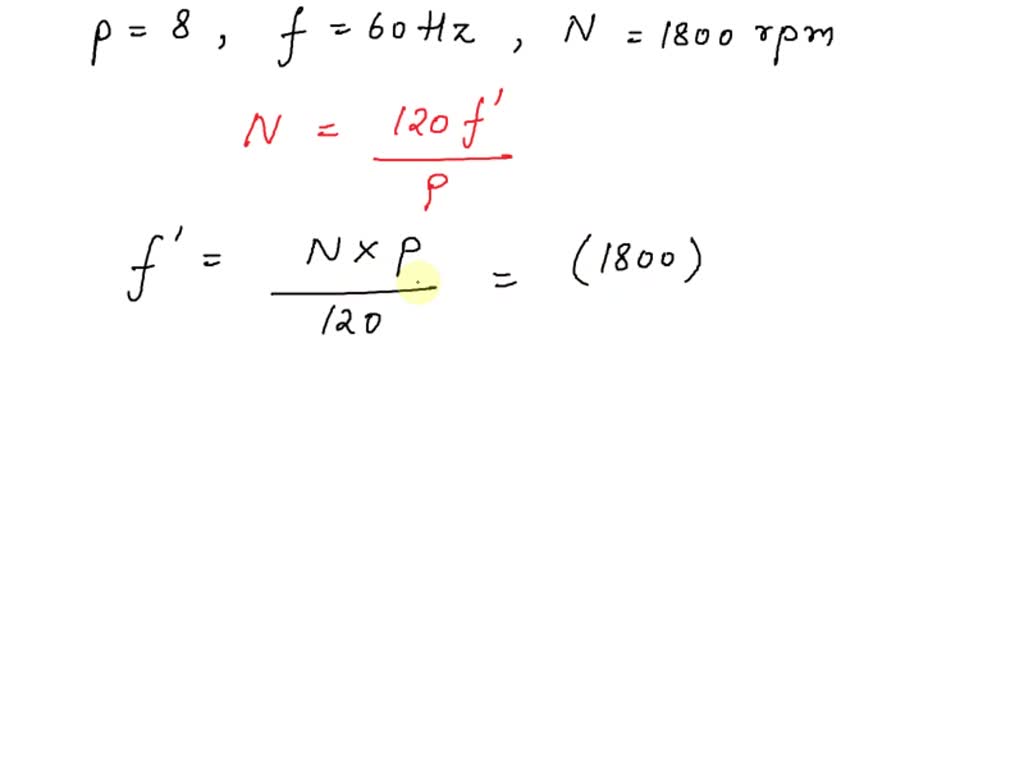 SOLVED: The Synchronous Speed Of A 3-phase And 6-pole, 48% OFF