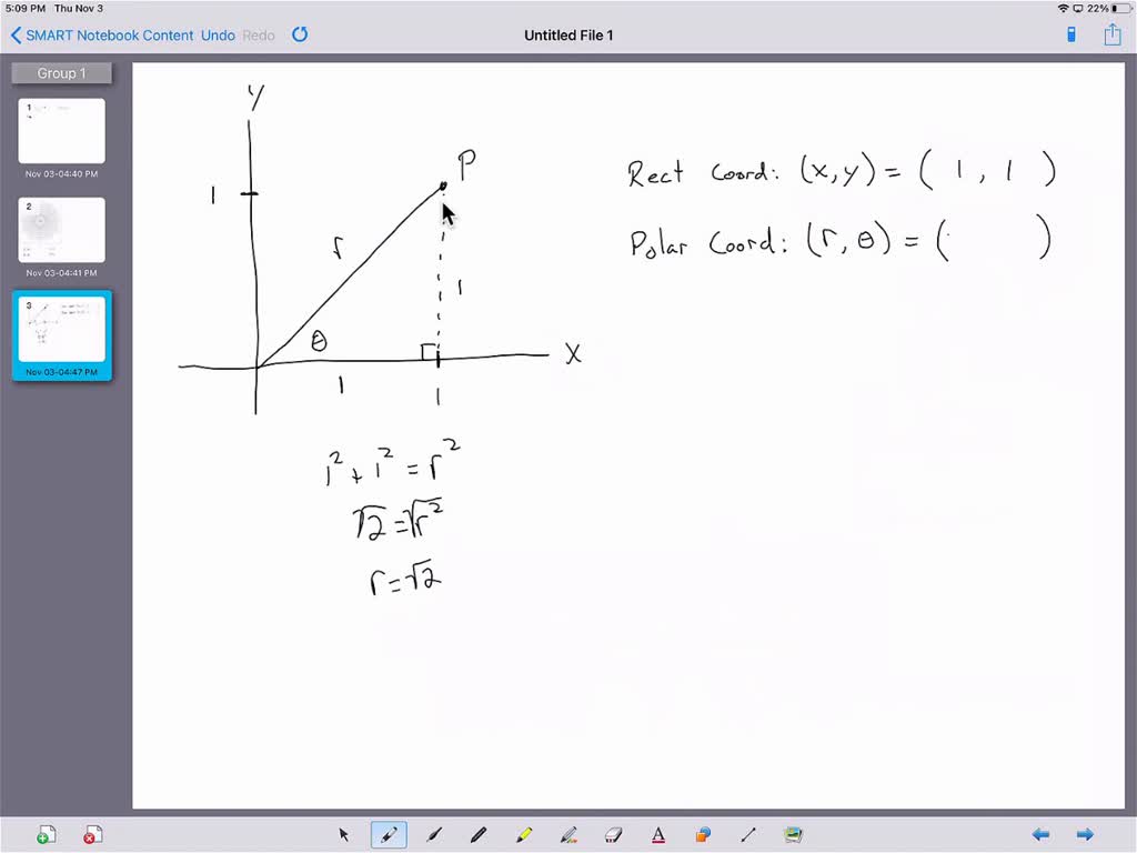 We can describe the location of a point in the plane using different ... We can describe the location of a point in the plane using different ...