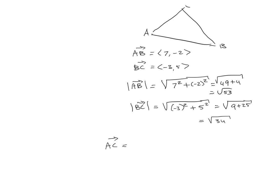 19 The diagram shows a triangle ABC where A,B and C represent the ...