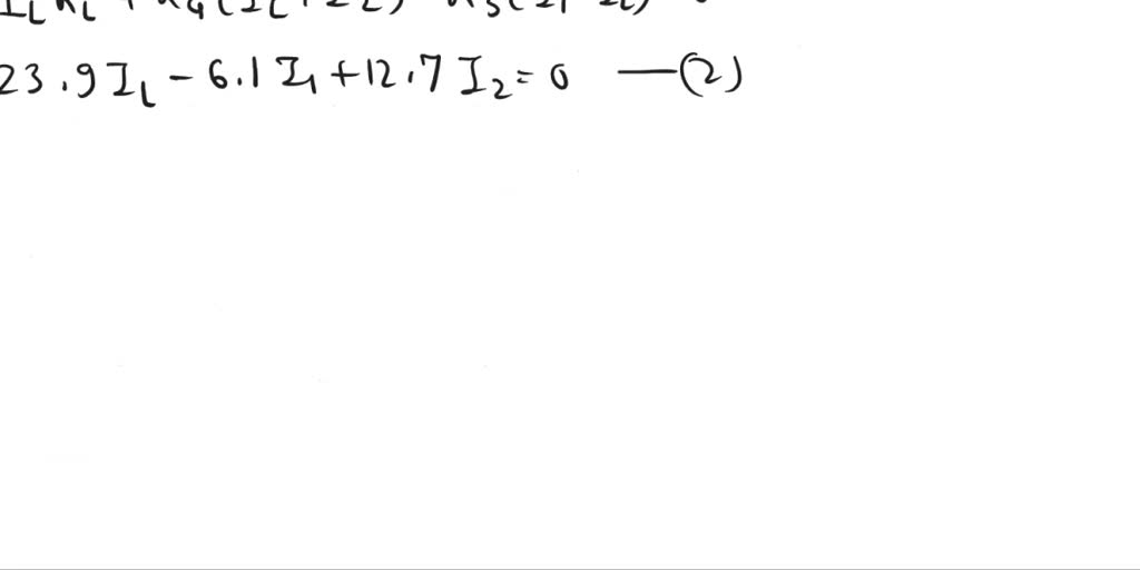 SOLVED: For the circuit shown below, using the values given, calculate the power dissipated by ...