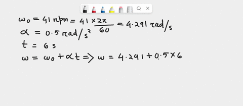 A bicycle wheel radius is 004m is rotating with an angular...