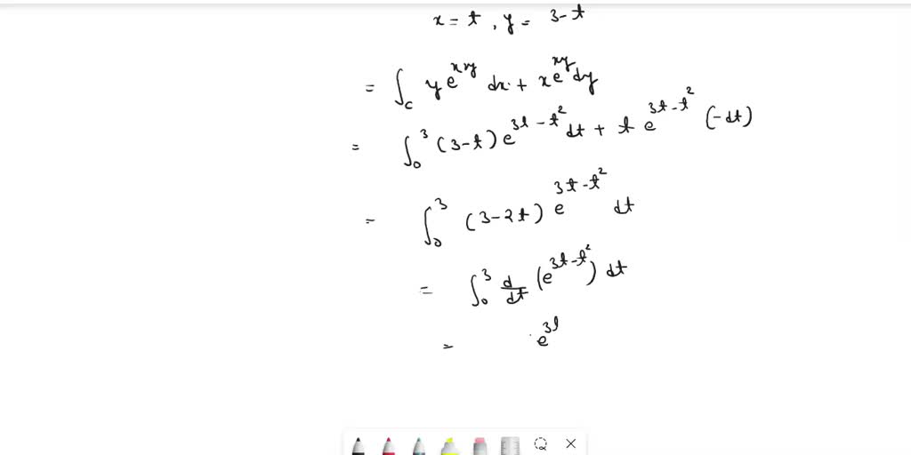 SOLVED: Let C be the closed curve which consists of straight line segments between the points ...