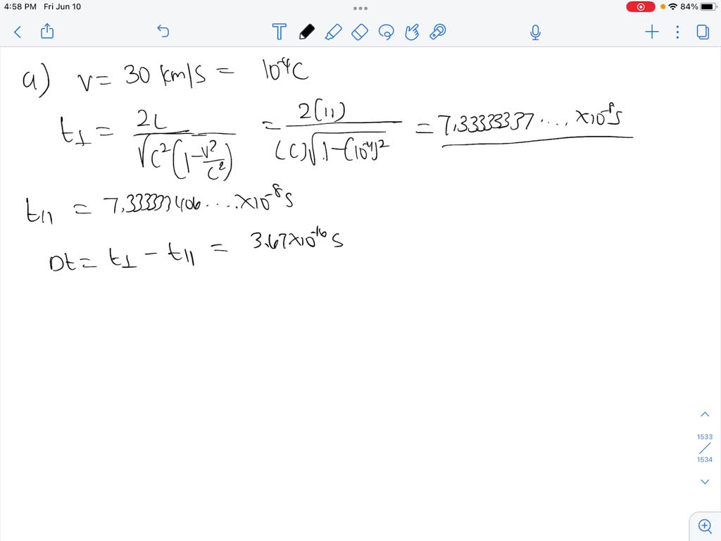 SOLVED: Consider a Michelson-Morley experiment with 11 -m light paths ...