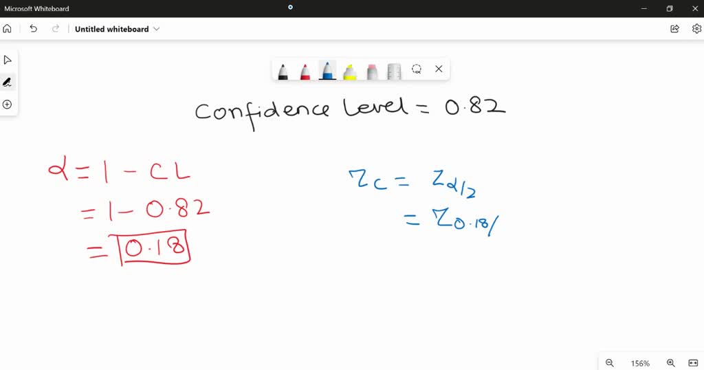 SOLVED: Find the critical value zc necessary to form a confidence interval at the level of ...