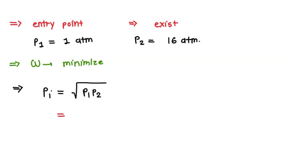 SOLVED: Air is to be compressed steadily and isentropically from 1 atm ...