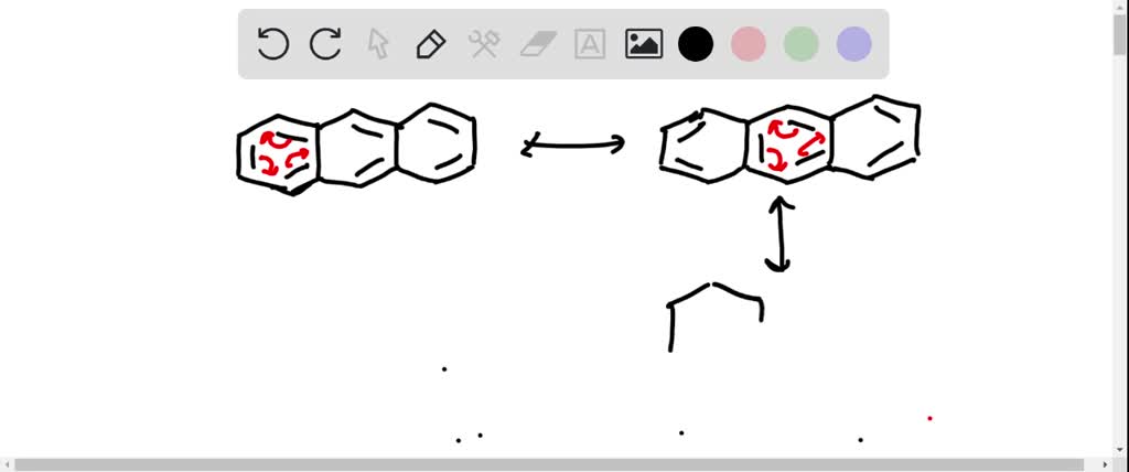 SOLVED: Draw the four resonance structures for anthracene.